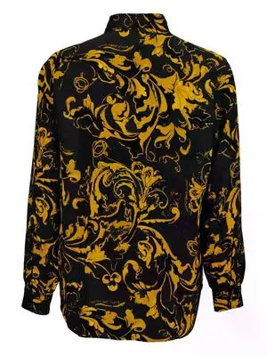 Versace Barocco-print Shirt - Black