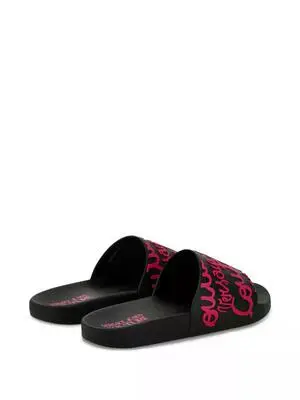 Versace Logo-print Slides