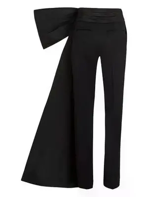 Karl Lagerfeld Bow-detail Trousers
