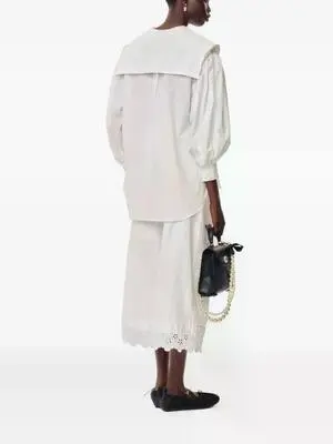 Simone Rocha Pearl-trimmed Shirt