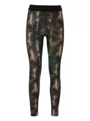 Just Cavalli Snakeskin-print Leggings