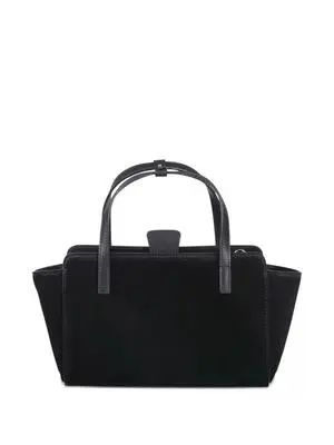 HIDESINS Suede Tote Bag - Black