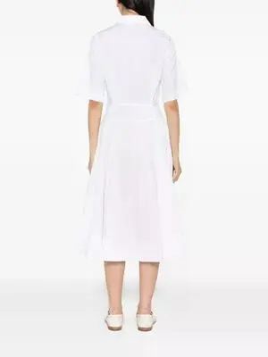 Co Collection Layered Cotton Shirt Dress