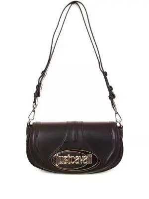 Just Cavalli Shoulder Bag With Logo Plaque