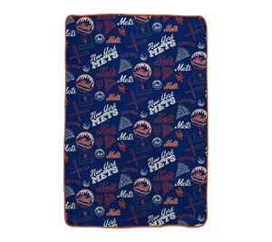 PEGASUS SPORTS Mlb City Script 60x90 Ultra Cozy Blanket - One-color