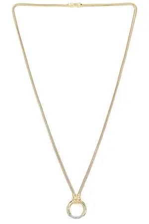 Demarson Kelsey Necklace - Gold  Silver  & Crystal