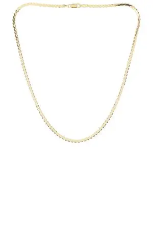 LOREN STEWART Serpentine Chain Necklace - Gold Vermeil