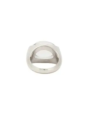 LOREN STEWART Crystal Orb Ring - Sterling Silver