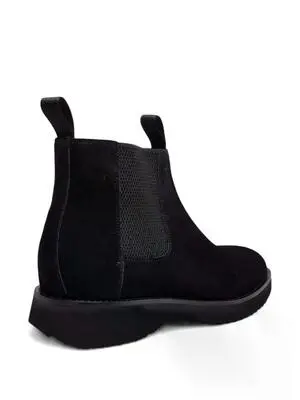 BARRETT Suede Elastic-panel Chelsea Boots