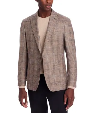 Peter Millar Crown Crafted Leroy Tattersall Windowpane Soft Jacket