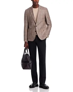 Peter Millar Crown Crafted Leroy Tattersall Windowpane Soft Jacket