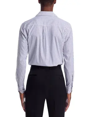Peter Millar Cannon Crown Lite Stretch Button Down Shirt - Navy