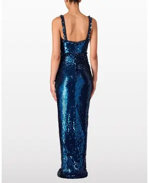 Jenny Packham Cavalla Gown - Light Navy