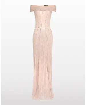 Jenny Packham Nile Embellished Gown - Anemone