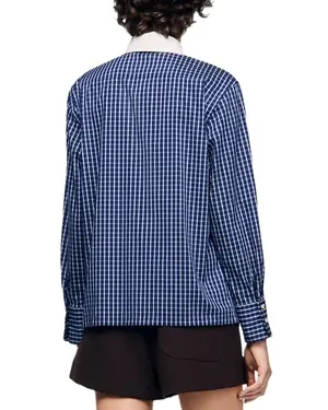 Sandro Checkered Shirt