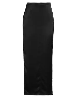 Pinko Maxi Slip Skirt - Black