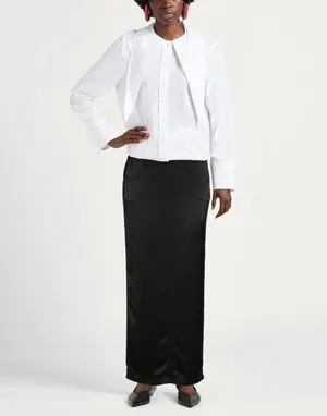 Pinko Maxi Slip Skirt - Black