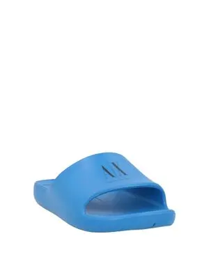 Armani Exchange Rubber Slides - Blue