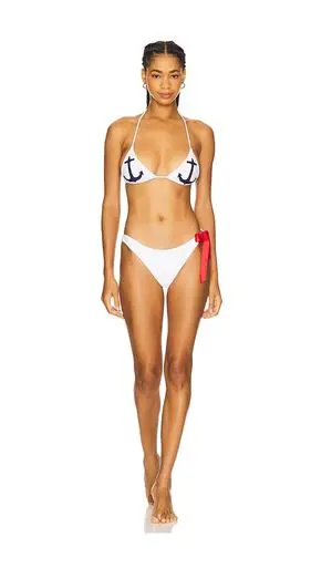 NIIHAI Rae Anchor Bikini Set - White