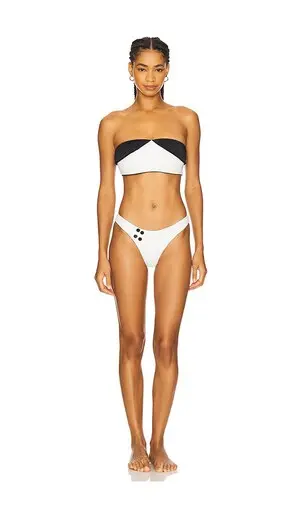 NIIHAI Marine Bikini Set - Black & White