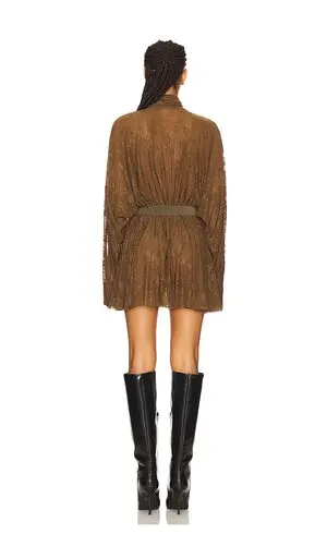 Norma Kamali Flared Mini Dress
