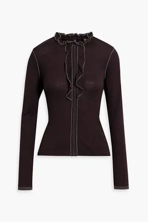 Ulla Johnson Trimmed Blouses
