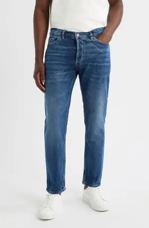 Hugo Medium Wash Jeans For Men