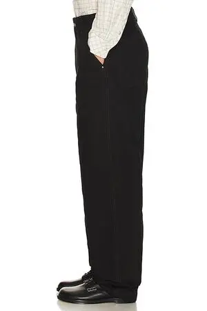 LEMAIRE Heavy Denim Maxi Barrel Workwear Pants