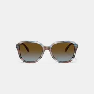 COACH® Oval Square Sunglasses - Blue Gradient