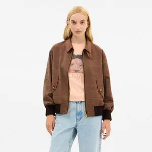 COACH Wool Blend Blouson Jacket