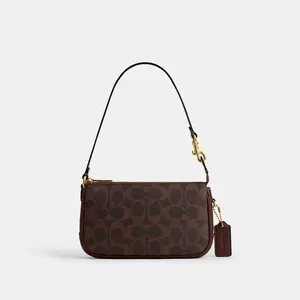 COACH Plaza Bag 18 In Signature Canvas - Brass/maple