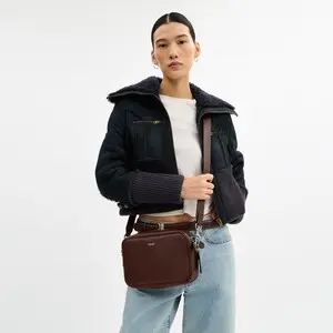 COACH Radio Camera Bag - Maple