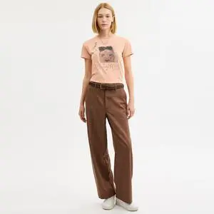 COACH Tailored Plaid Trousers