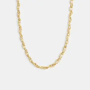 COACH® Brushed Link Chain Necklace