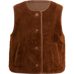 COACH Shearling Vest