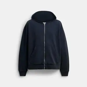 COACH Garment Dyed Zip Hoodie
