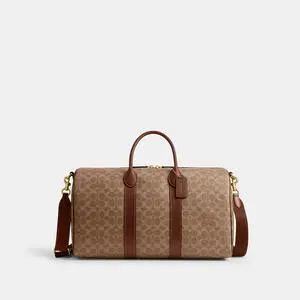 Coach Compass Bag 45 In Signature Canvas - Tan Multi