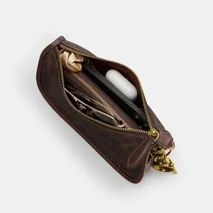 COACH Waverly Bag In Signature Canvas - Brass/maple