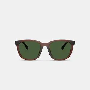 COACH Textured Square Sunglasses - Brown