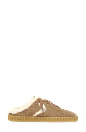 VOILE BLANCHE Ines Faux Shearling Lined Mule