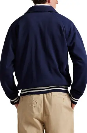 Polo Ralph Lauren Cotton-fleece Varsity Jacket