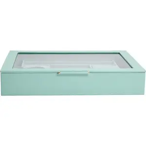 Wolf Sophia Jewelry Box With Window - Jade