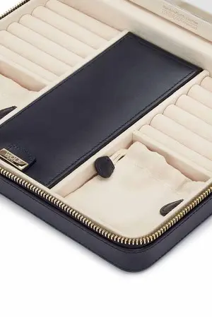 Wolf Maria Large Zip Case - Navy