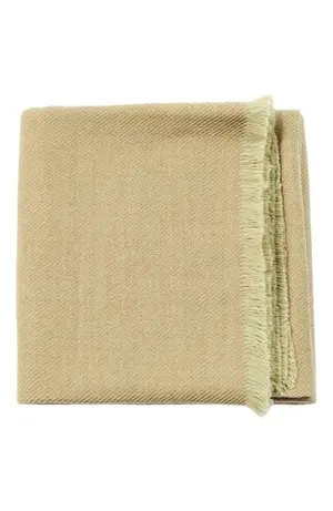 STUDIO VARIOUSLY Haze Merino Handloom Throw - Haze Green