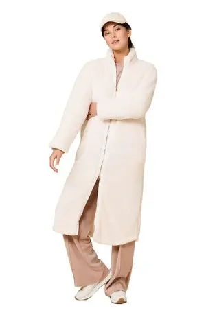 SOFTIES Dreamplush Zip Robe - Almond