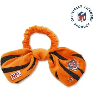 Lele Sadoughi Cincinnati Bengals Bow Scrunchie - Orange 800