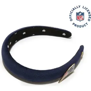 Lele Sadoughi New England Patriots Charlotte Headband - Navy 400
