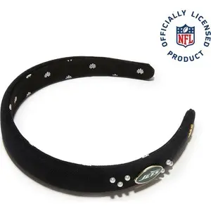 Lele Sadoughi New York Jets Charlotte Headband - Jet 001