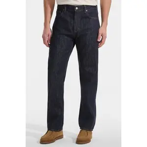 LANDS' END Rigid Comfort Waist Classic Fit Jean - Forever Indigo