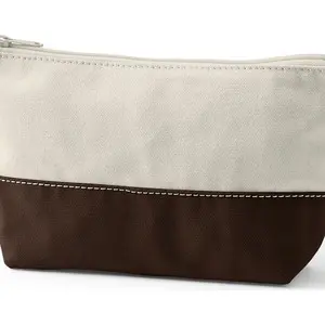 LANDS' END Canvas Pouch - Natural/brown Root
